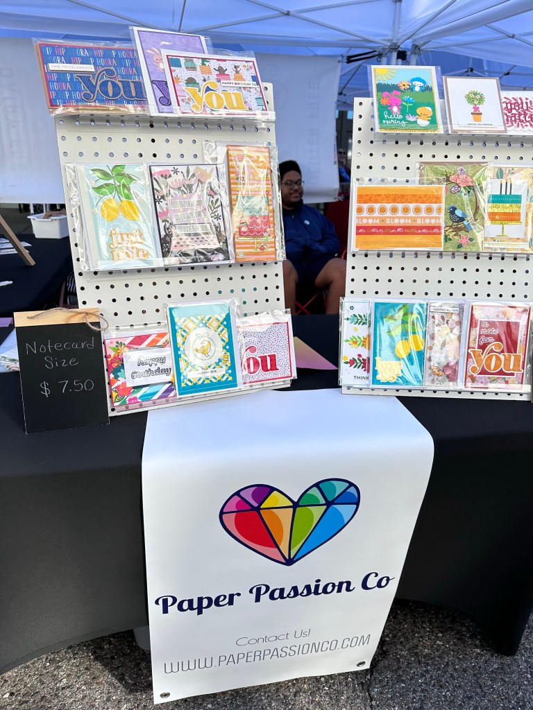 A Memorable first! – Paper Passion Co